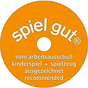 Lena Eco Active Backhoe - Durable UV-Protected Plastic & Noise-Canceling Tires, Enhances Fine Motor Skills, European Quality
