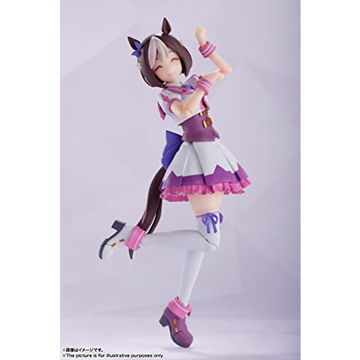 BANDAI SPIRITS(バンダイ スピリッツ) S.H. Figuarts Uma Musume Pretty Derby Special Week, Approx. 5.1 inches (130 mm), PVC & ABS, Pre-Painted Action Figure