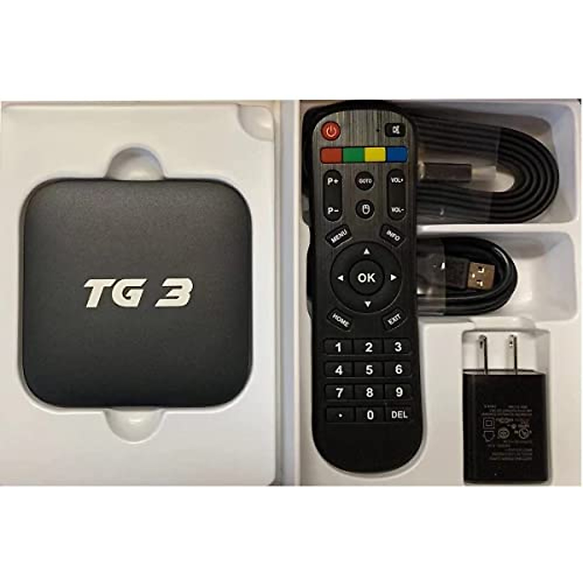 TG3 2023 Brazil IPTV Box Android OS 2GB RAM+16GB ROM Better Wi-Fi 4K