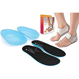 Heel That Pain Gel Plantar Fasciitis Insoles,(W 6.5-10, M 5-8) & Heel That Pain Plantar Fasciitis Full Length Heel Seat Insoles,(W 8-8.5, M 6.5-7) & Heel That Pain Heel Seat Wraps, (W 6.5-10, M 5-8)