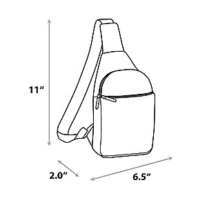 Nickelodeon Bag, Sling, SpongeBob Patrick Star Close Up, Salmon Orange, Bounding, Vegan Leather