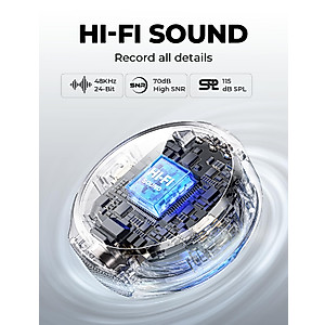 Hollyland Lark M2 Wireless Lavalier Microphone for iPhone/Android/Camera/PC/Laptop with Lightning/USB-C/Plug, 48KHz 24Bit, 1000ft Range, Noise Cancellation, 30H Battery for Video Recording, Streaming