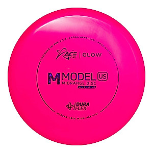 Prodigy Disc Ace Line Glow DuraFlex M Model US Midrange Golf Disc [Colors May Vary] - 177-180g