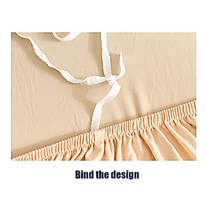 DuANgu 1 2 3 4 Seater Sofa Cover Stretch Sofa Slipcovers Stylish Machine Washable Furniture Protector for Living Room -Blue-4 Seater(235-300cm)