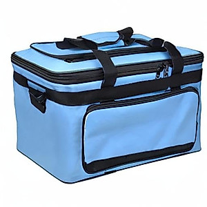 Art Supplies Organizer Bag Art Craft Tool Storage Tote Bag Art Supplies Carrying Bag Case Artist Travel Carrier Bag Waterproof Paint Box Case Foldable For Drawing Sketch Painting Large Capacity