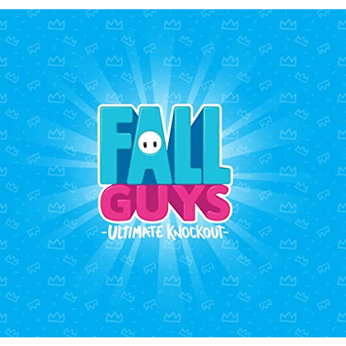 FALL GUYS Moose Toys Original Blue Bean Skin Official Collectable 12" Super Soft Cuddly Deluxe Plush Toys from The Ultimate Knockout Video Game 3 Characters to Collect Series 1,62550