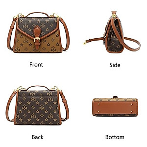 Top Handle Satchel for Women Designer Crossbody Bags Trendy Messenger Bag Classic Clutch Handbag for Ladies