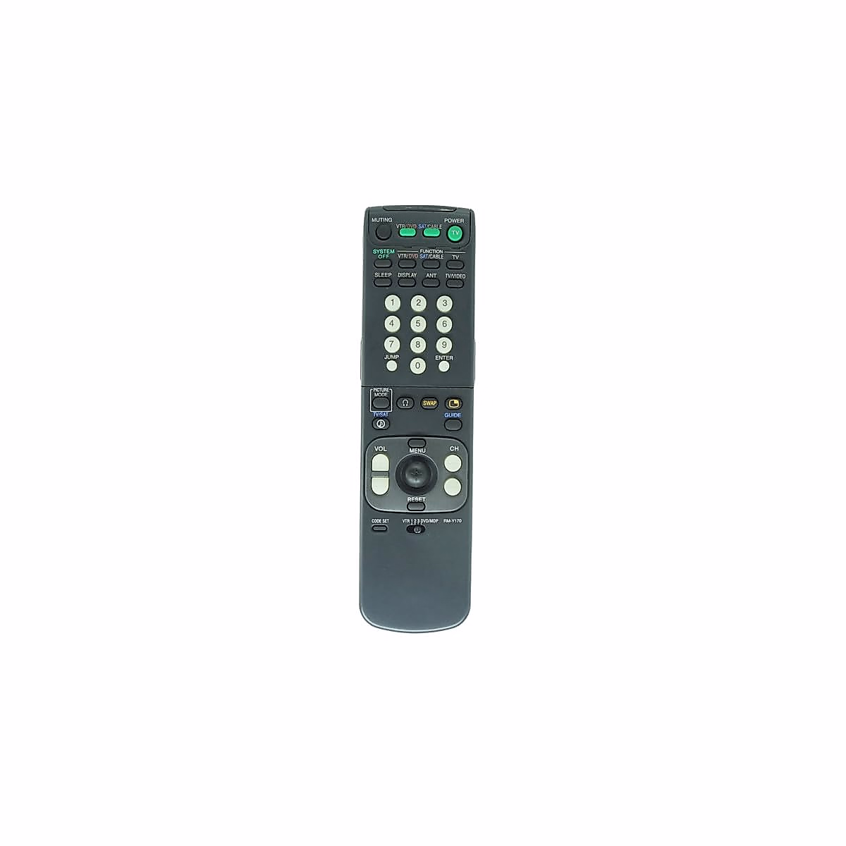 Remote Control for Sony RM-Y165 KV-36HS20 KV-32XBR200 RM-Y184 KV-36HS20 KV-36HS20H KV-32XBR450 KV-36XBR450H KV-36XBR450 CRT HDTV TV