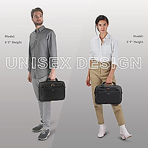 Solo New York Ace Slim Brief 15.6 Inch Laptop Briefcase, Black