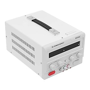 DC Power Supply Adjustable Bench Power Supply DC Regulated Power Supply 0-32V 0-20A with Intelligent Cooling 110V Input 0.1V 0.1A Display Precision Durable Portable Design for Laboratory Use