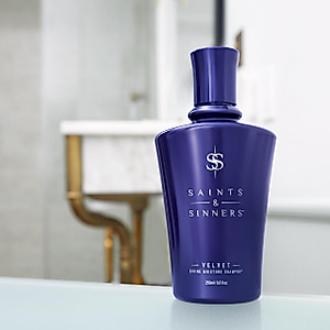 Award Winning Saints & Sinners Velvet Divine Moisture Shampoo for Dry, Damaged, Dull & Colored Treated Hair (8.5 oz)