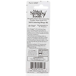 Make it Snappy Tools Self-Centering 7/64" Drill Bit Guide