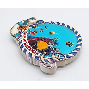 Nassau Bahamas 3D Fridge Magnet Souvenir Gift,Home & Kitchen Decoration Magnetic Sticker,Nassau Bahamas Refrigerator Magnet Collection