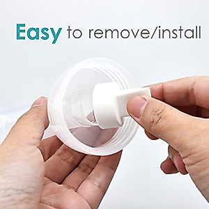 Maymom 6 Count Duckbill Valves for Spectra S1 Spectra S2 Spectra 9 Plus. Not Original Spectra Pump Parts Replace Spectra Duckbill Valve Not Original Spectra S2 Accessories Work w Spectra (White)