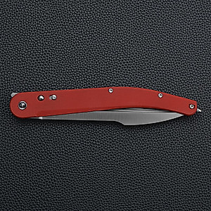 Generic Navaja De Combate by Daggerr (red G10)