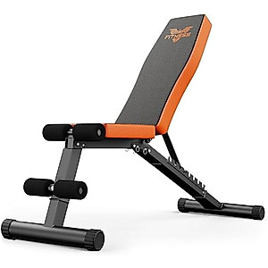naspaluro Adjustable Weight Bench for Home Gym Workout Bench Press Foldable 660 LB Stable Incline Sit Up Bench for Full Body Workout