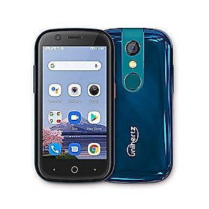 Unihertz Jelly 2, World's Smallest Android 11 4G Unlocked Smartphone 6GB + 128GB NFC Dark Green (Support T-Mobile & Verizon only)
