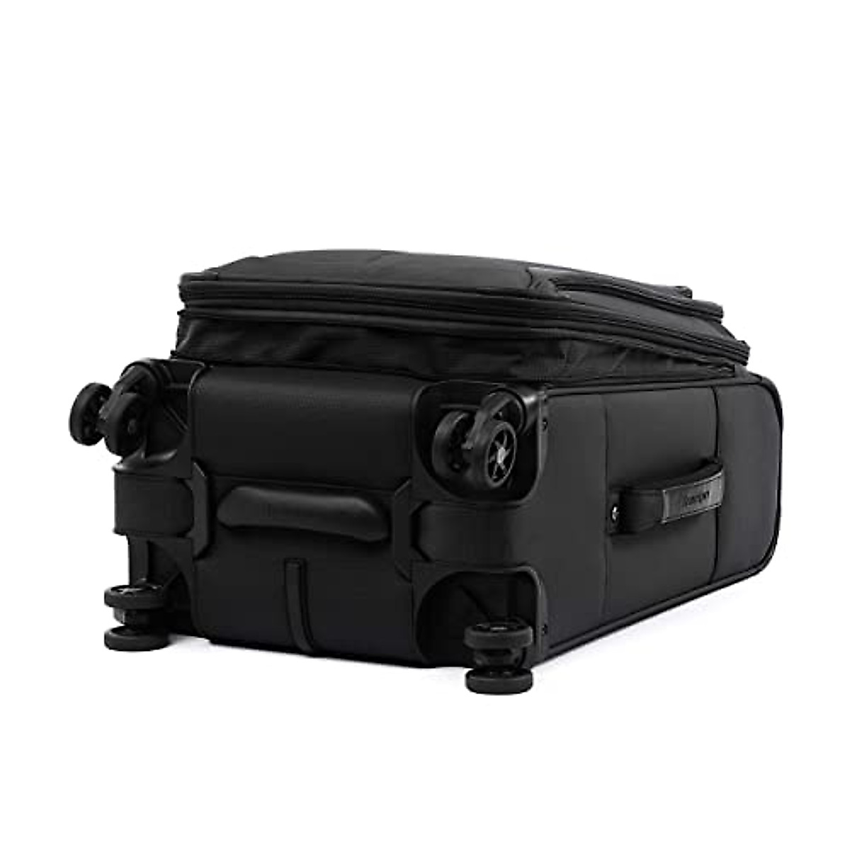 Travelpro Tourlite Softside Expandable Luggage with 4 Spinner Wheels, Lightweight Suitcase, Men and Women, Black, Carry-On 21-Inch