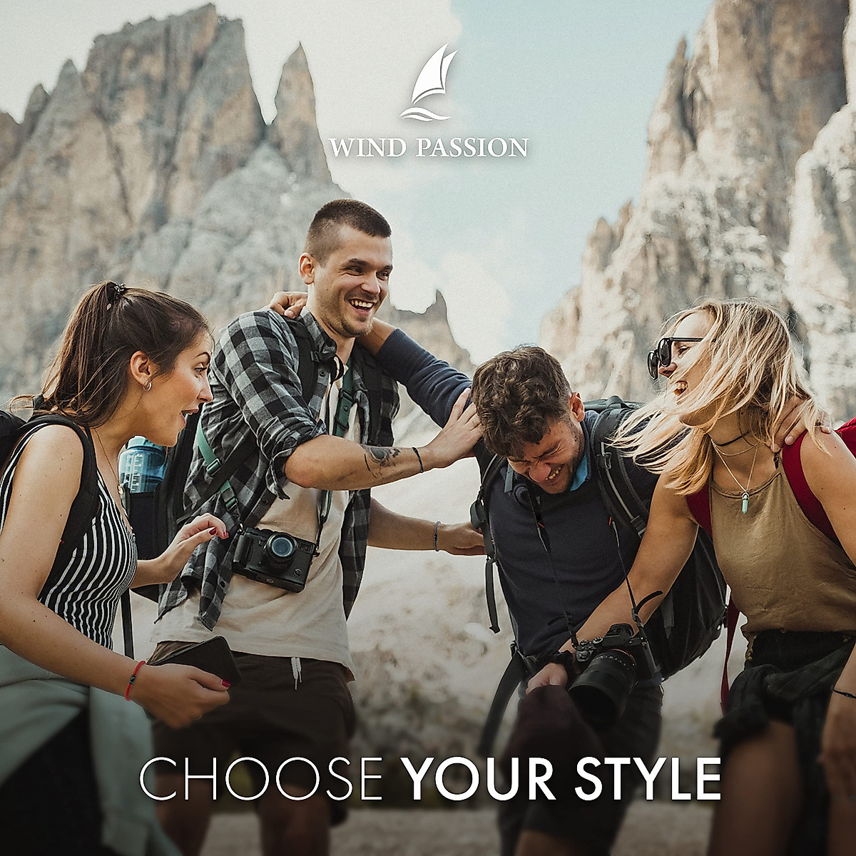 Wind Passion - Paracord Bracelet for Men & Women - Magnetic Bracelet for Men - Rope Bracelet for Men Wrist Bracelet - Bracelet String With Magnetic Clasp - Sturdy & Waterproof Surfer Bracelet