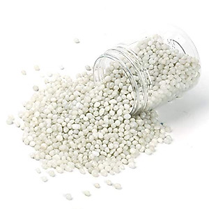 Reflective Tempered High Luster Fire Glass, Fire Pit Glass Gravel,Fire Glass Rocks Pebbles,Glass Beads Gems for Fish Tank Aquarium Garden Decoration 3-6mm 305g/10.75oz/0.67lb (Porcelain White)