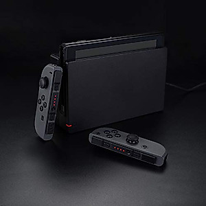 eXtremeRate Firefly LED Tuning Kit for Nintendo Switch Joycons Dock NS Joycon SL SR Buttons Ribbon Flex Cable Indicate Power LED - Red (Joycons Dock NOT Included)