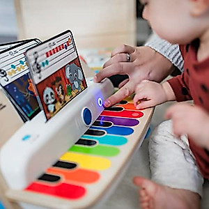 Baby Einstein Together in Tune Piano​ Safe Wireless Wooden Musical Toddler Toy, Magic Touch Collection, Age 12 Months+