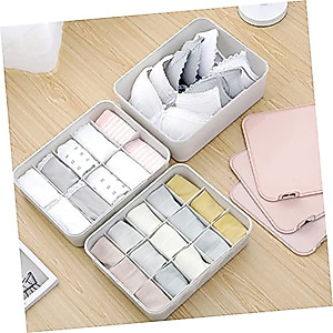 DOITOOL 1pc 15 Clothing Drawers Lingerie Stockings Underwear Drawer Closet Underwear Organizer Socks Drawer Organizer Socks Storage Organizer Socks Organizer Socks Storage Case Storage Box