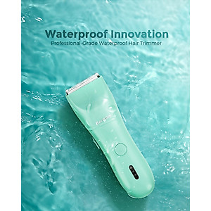 Baistom Baby Hair Clippers, Quiet & Dual-Mode Hair Cutting for 0-12, Waterproof Rechargeable & Cordless Hair Trimmer for Infant Toddler & Kids