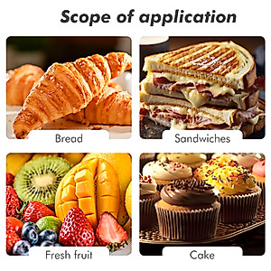 MANSHU 100 Pcs Clear Plastic Take out Containers,Disposable Clamshell Dessert Container with Lid, for Salads, Pasta, Sandwiches (8.66x5.12x3.15 in).