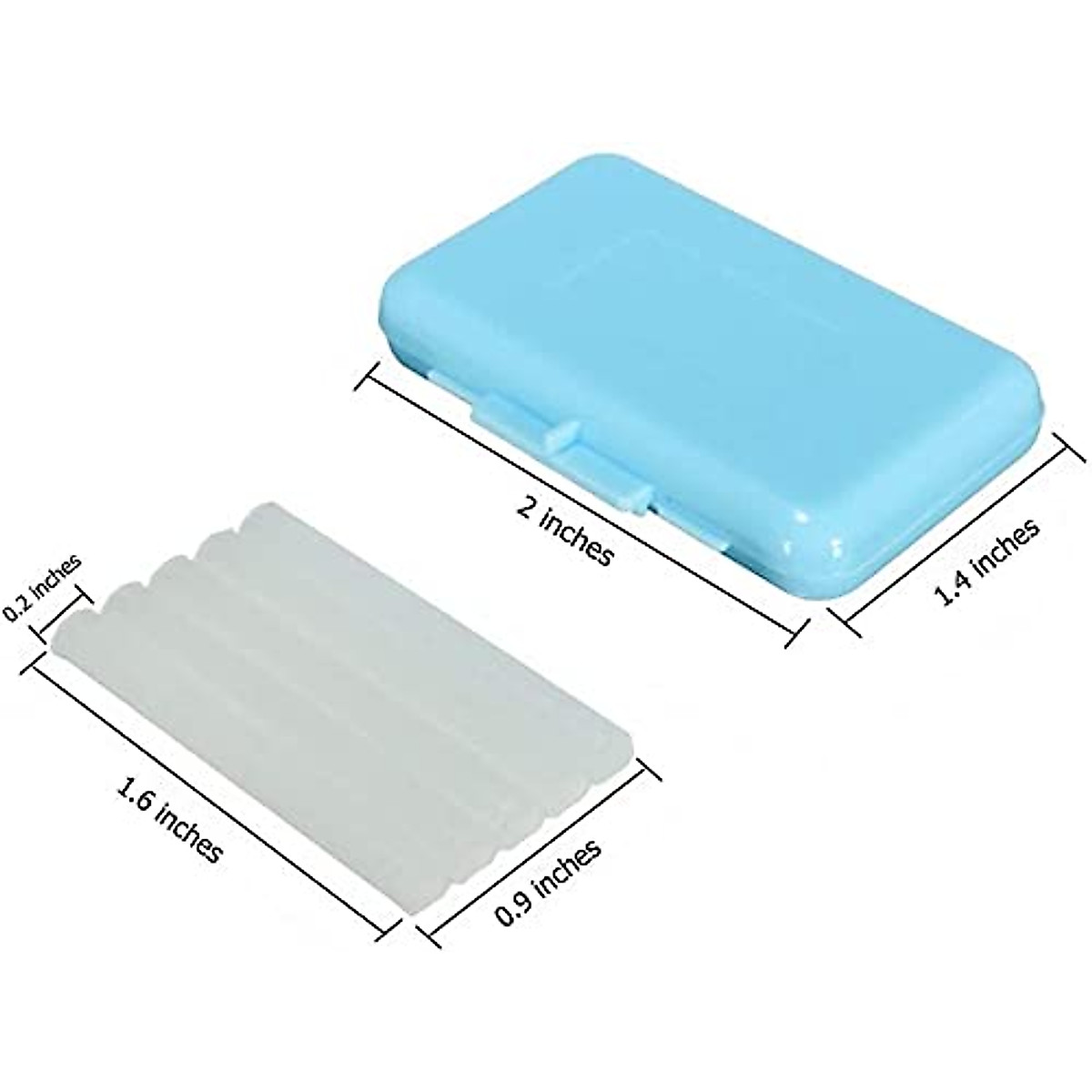 Chargenyang Dental Oral Care Orthodontics Wax with Fruit Smell for Brace Wearers Flavored Gum Protection (6 Boxes)