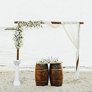 Yardwe White Roman Pillar Greek Column Statue Wedding Pillar Plastic Roman Collum Props Pant Stand Figurine Pillar Sculpture Wedding Decoration Home Garden Decoration