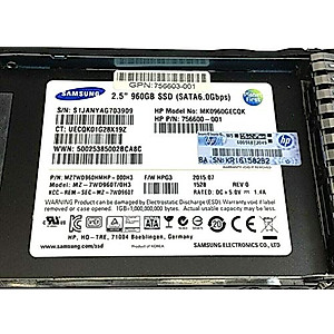 756603-001 756600-001 2.5" SATA 6.0GBPS SSD, 960GB