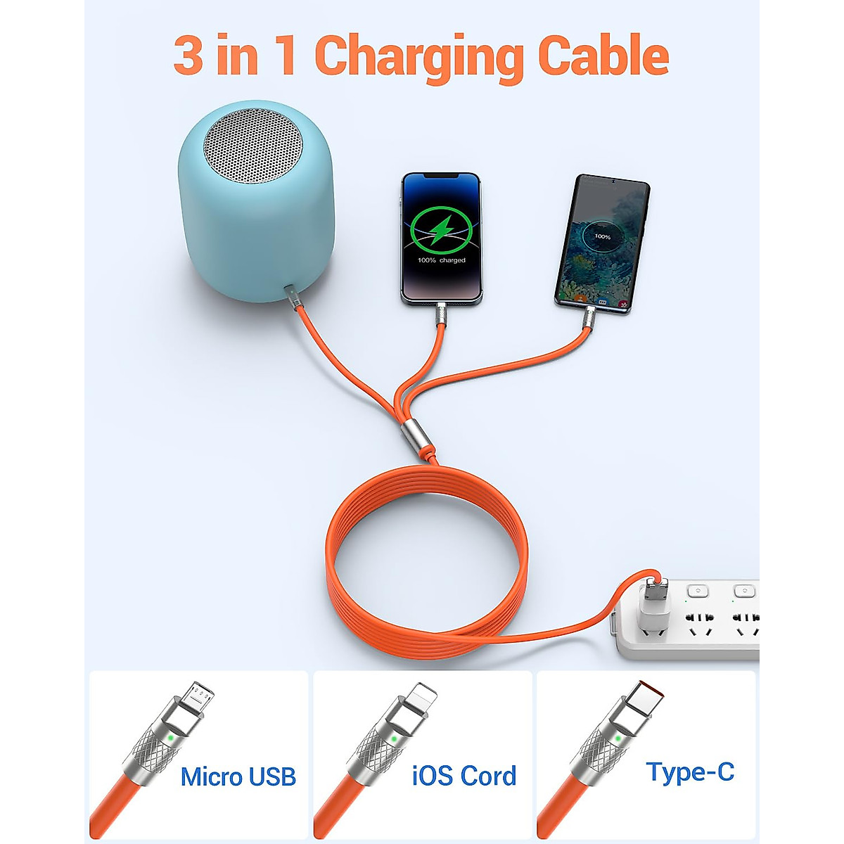 BLAVOR 20000mAh Solar Power Bank 𝗣𝗗𝟭𝟴𝗪 𝐐𝐂𝟑.𝟎 Fast Charging 10W Wireless Charger(Black) Plus 3 in 1 Multi Charging Cable 4FT