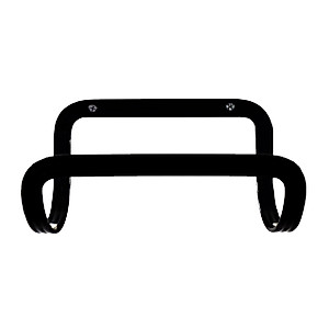 Mango Steam Wall Mounted Wine Rack, Set of 3, Black (Mounting Hardware Included)