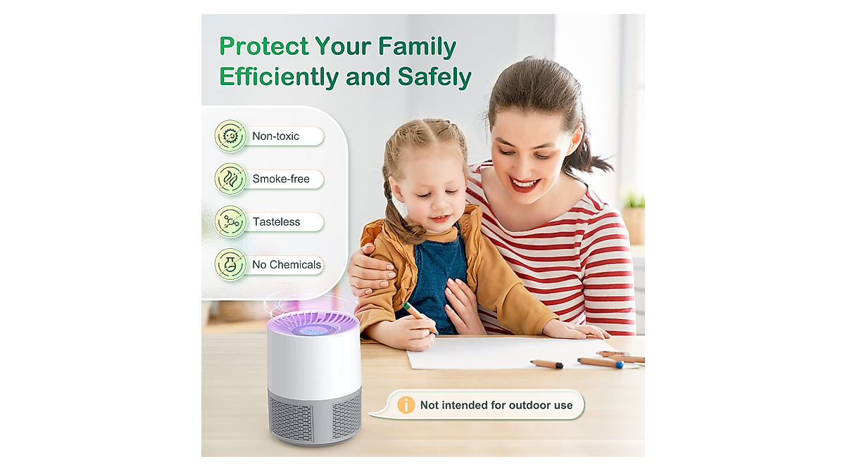 Electric Mosquito Zapper: Safe, Portable Indoor/Outdoor Bug Killer