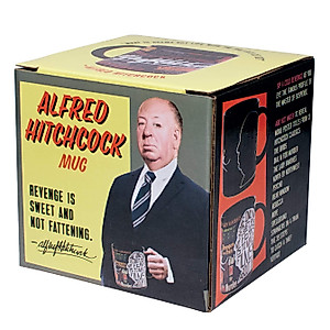 Heat Changing Alfred Hitchcock Movie Titles Mug - Add Coffee and His Most Famous Films Appear
