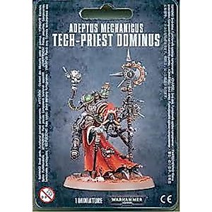 Games Workshop 99070116001" Warhammer 40,000" Adeptus Mechanicus Tech-Priest Dominus Action Figure