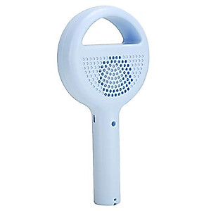 Bladeless Fan, 3-Speed USB Rechargeable Portable Mini Fan Ultra-Low Noise Adjustable Handheld Personal Fan for Kids, Girls, Women, Men, Travel, Indoor, Outdoor(Blue)
