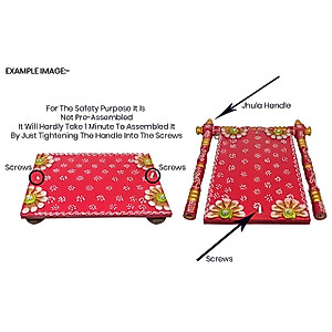 Laddu Gopal Jhula Decorative Jhula Jhula for Laddu Gopal Janmashtami Jhula