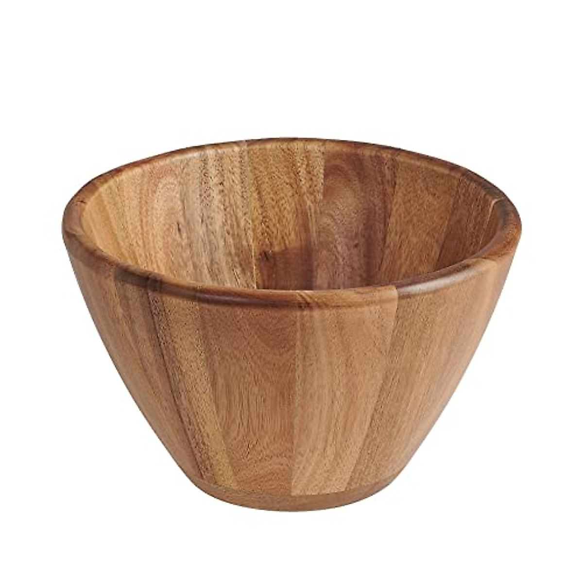 Servappetit Acacia Wood Large Serving Bowl - Made of Premium Acacia Wood - Salads, Fruits, Chips, Nachos, Bread and other Snacks