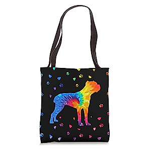 Cane Corso Tie Dye Dog Mom Dad Pet Lover Cute Tote Bag