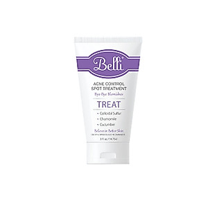 Belli Skincare Acne Control Spot Treatment - Skin Care Treatment - Acne Treatment - Vegan Face Wash - Pregnancy Acne Treatment - Acne Spot Treatment for Face - Face Care