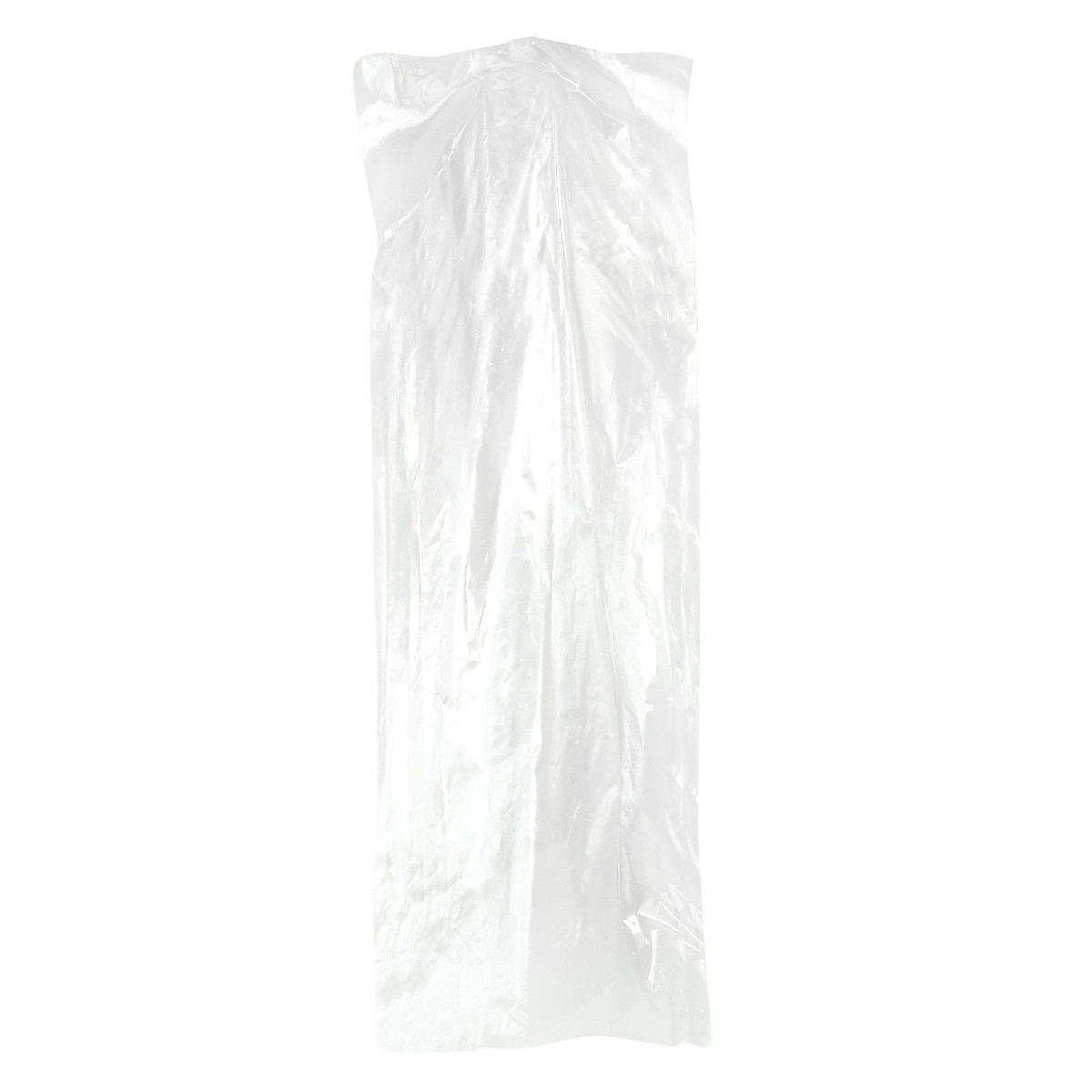 HANGERWORLD 20 Clear 65inch Dry Cleaning Laundry Polythylene Garment Cover Protector Bags 100 Gauge
