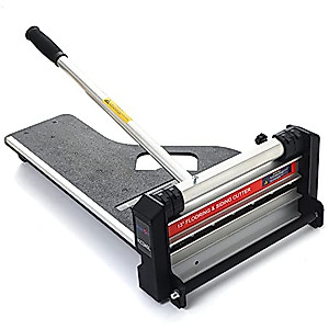 NLBFOU 13"Laminate Floor Cutter,Vinyl Floor Cutter,Cuts Vinyl Plank,Laminate,Rubber Floor,VCT,LVT,SPC,PVC,LVP,WPC and Vinyl Siding