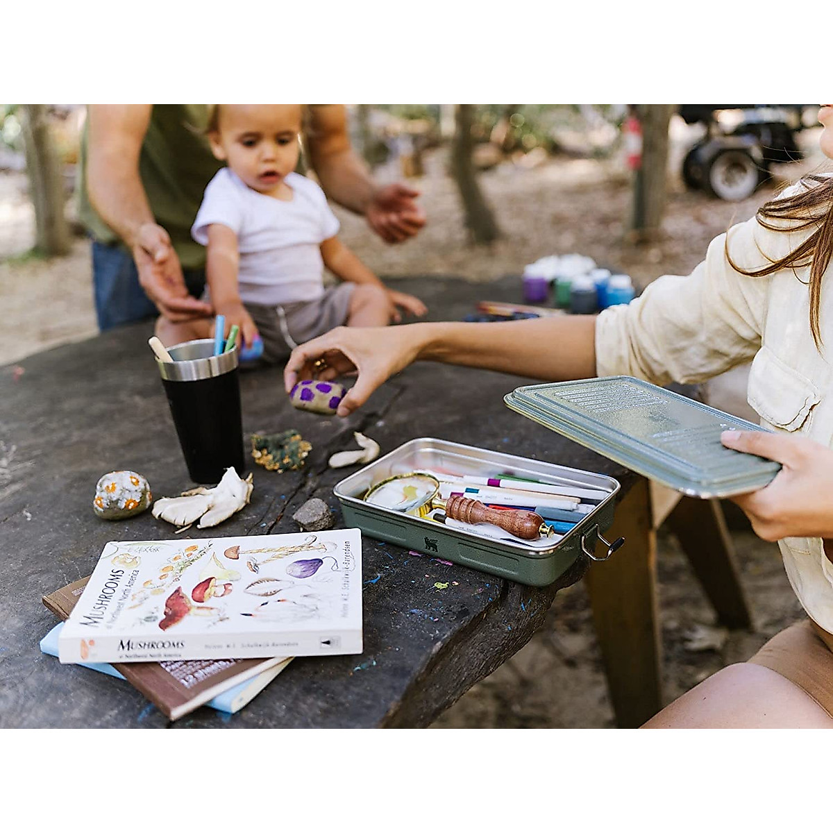 Stanley Classic The Legendary Useful Box 1.25QT Hammertone Green