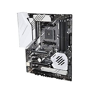 ASUS Prime X570-Pro AM4 Zen 3 Ryzen 5000 & 3rd Gen Ryzen ATX Motherboard with PCIe Gen4, Dual M.2 HDMI, SATA 6GB/s USB 3.2 Gen 2 Motherboard