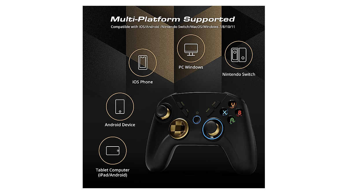 PC Wireless Controller: Bluetooth Gaming for All Devices