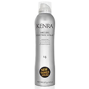 Kenra Dry Oil Control Spray 14 | Medium Hold | Nourishing Spray | Frizz Control Hairspray | All Hair Types | 8 oz