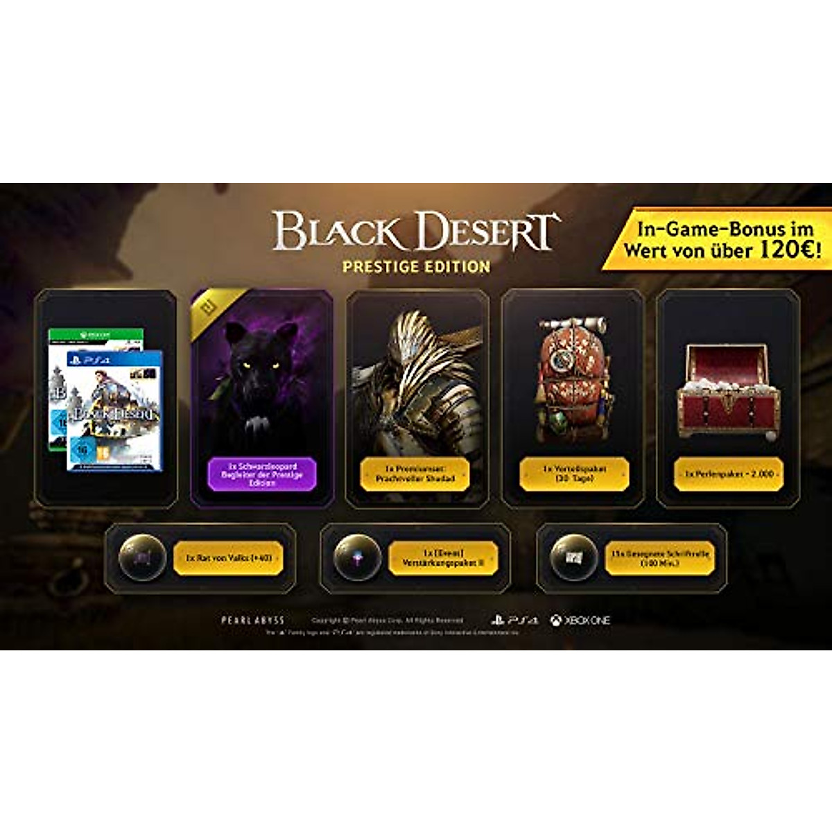 Black Desert Prestige Edition (Playstation 4)