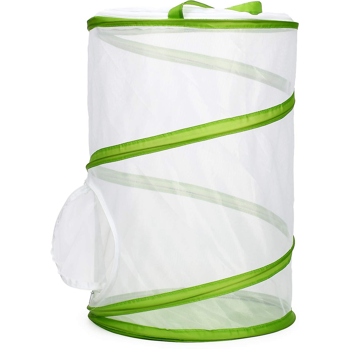 20" Large Butterfly Habitat, Giant Collapsible Insect Mesh Cage Terrarium Pop-up 12" x 20" Tall